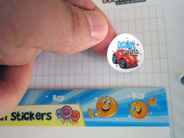 Motivation Stickers - Boy