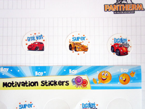 Motivation Stickers - Boy